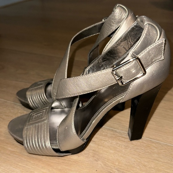 Calvin Klein | Shoes | Calvin Klein Sunshine Heel Sandals Platform ...